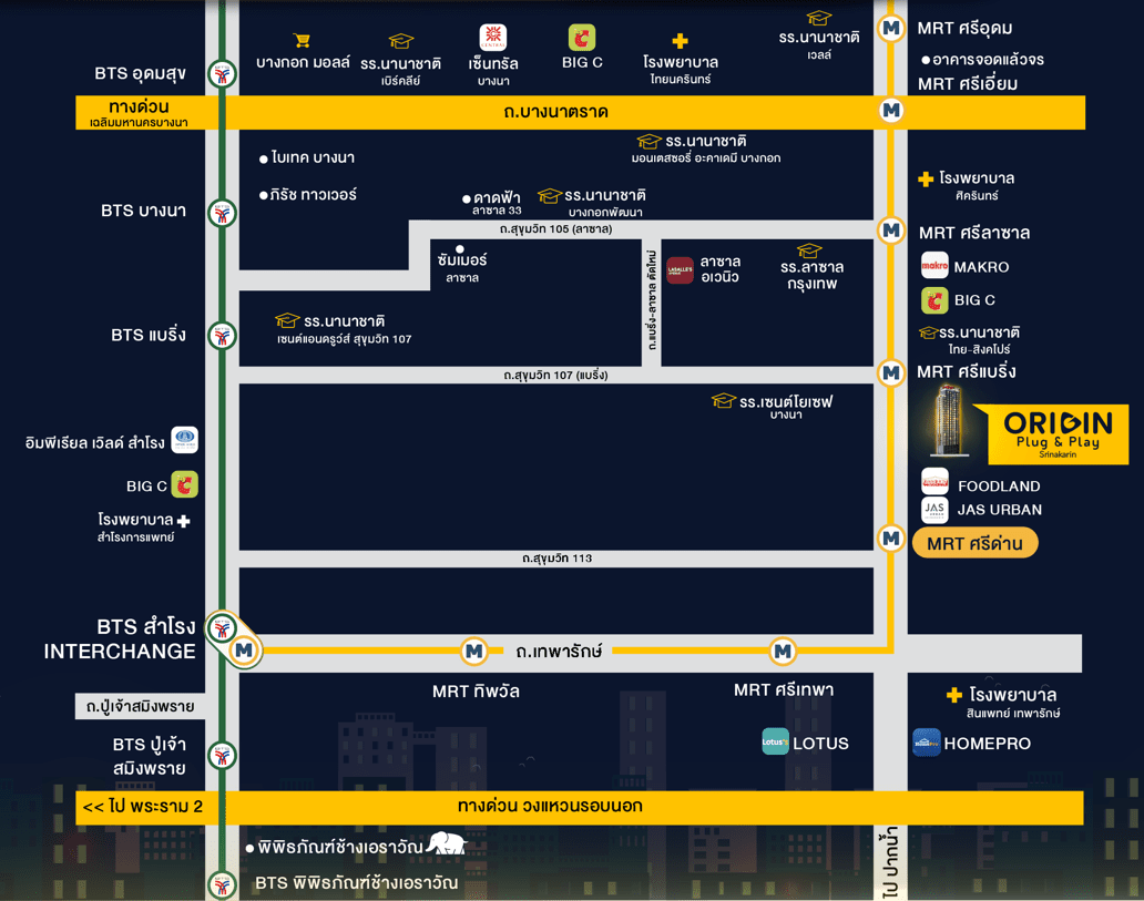 Origin Plug & Play Srinakarin